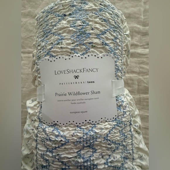 LoveShackFancy | Bedding | Loveshackfancy Blue And White Wildflower ...